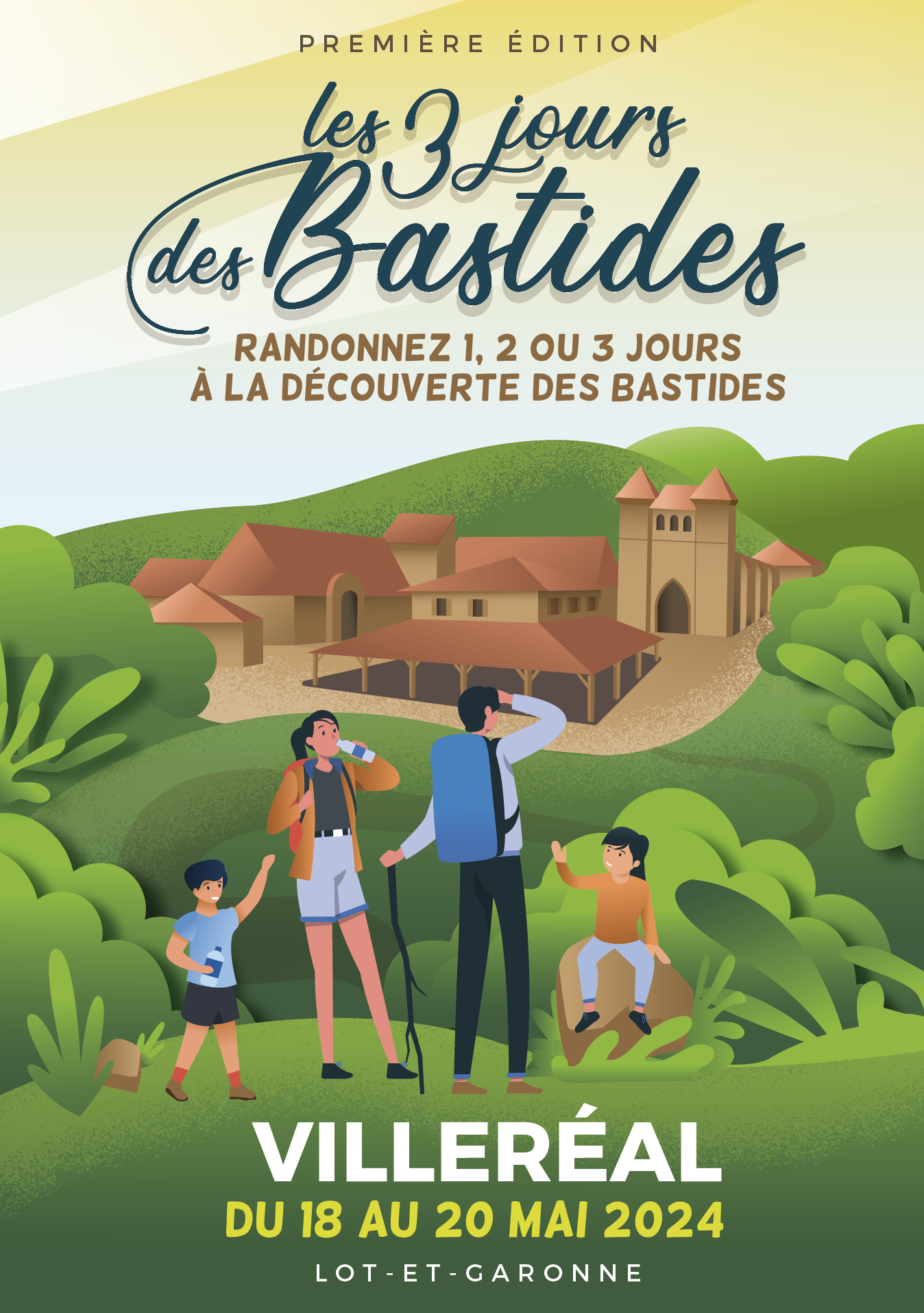 Mairie Villereal - Les Trois des bastides, à Villeréal les 18, 19 et 20 ...